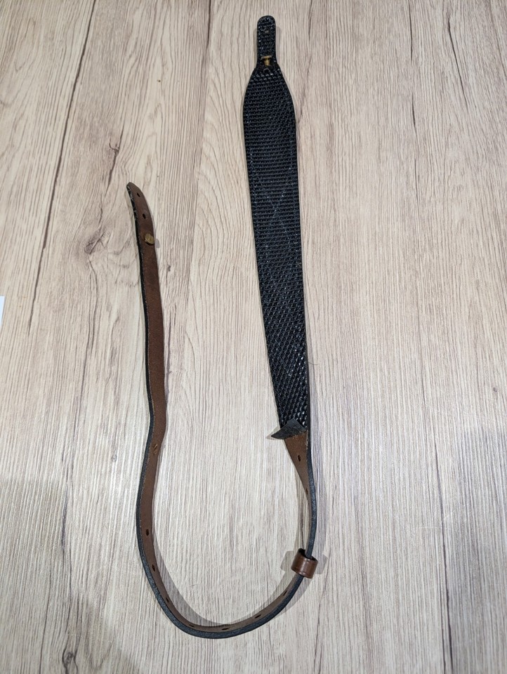 Rifle Sling Leather Brown Bisley Cobra Durable Rifle Sling | eBay UK