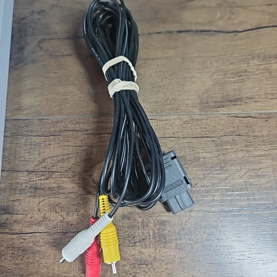 Super Nintendo Console SNES Original SNS-001 w/ Power Supply Cables ...