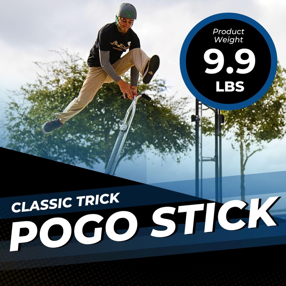 Flybar Super Pogo Pogo Stick for Kids and Adults 14 Up Heavy Duty for ...