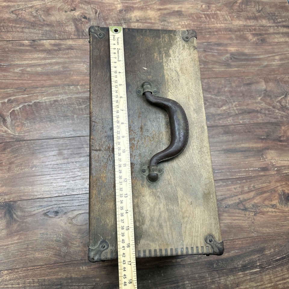 Vintage Union 6 Drawers Wood Machinist Chest Tool Box Antique Chest ...