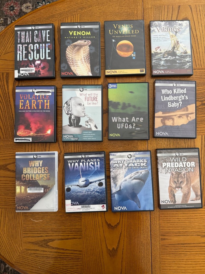 PBS NOVA DVD Lot- Pick your favorite(s). Photos provided (Last Update 4 ...
