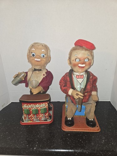 1960 Rosko Charlie Weaver Bartender & McGregor Cigar Smoker Need Work ...