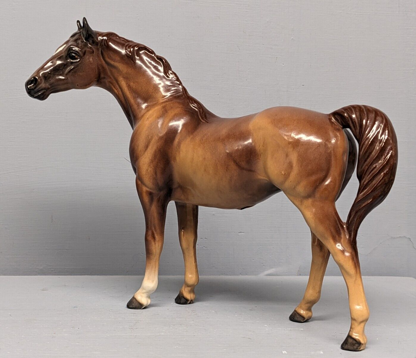Very Nice San Dimas DW Hagen Renaker Horse Silky Sullivan Famous ...