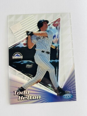 TODD HELTON 1999 Topps Tek 34A P-01 Rockies ⚾️ | eBay