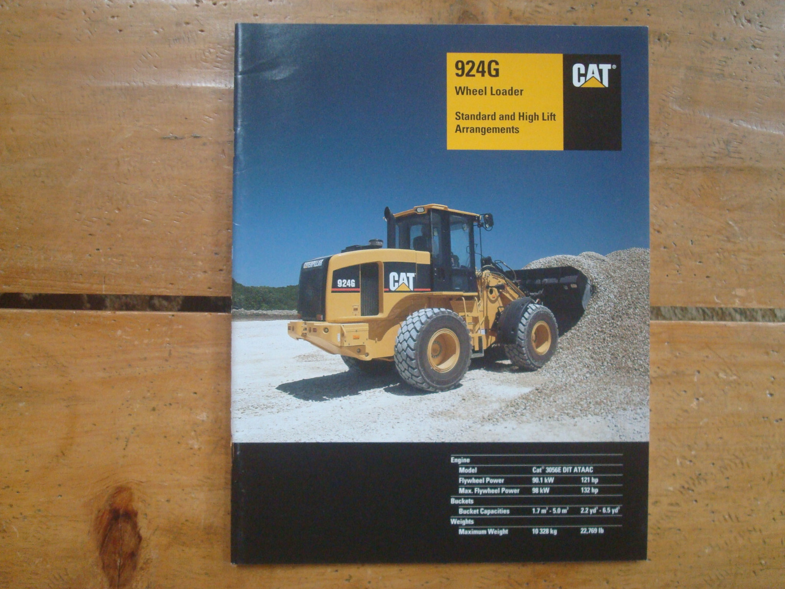 2002 Caterpillar 924G Wheel Loader Standard and High Lift Arrangements ...