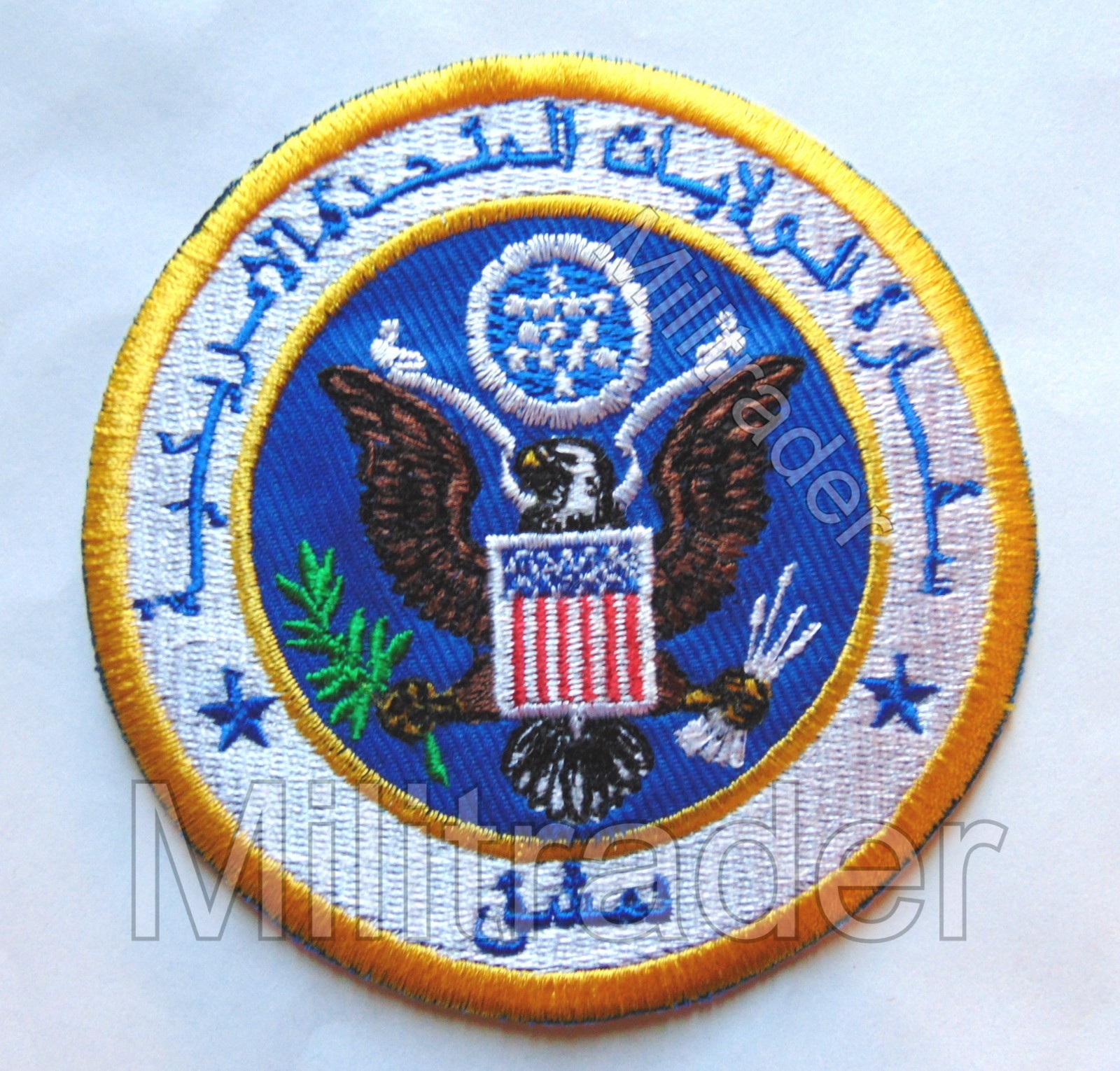 United States US Embassy Syrian Logo Patch Made in USA | eBay