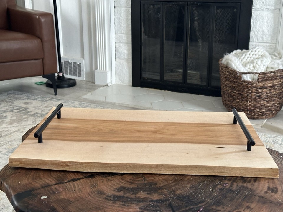 Hard Maple Live Edge Tray | eBay