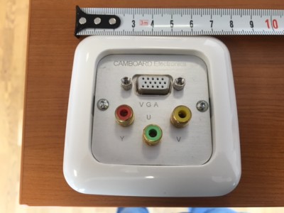 Installation junction box for VGA and composite video (RCA) solder ...