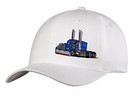 TRUCKER HAT FLEXFIT FITTED CAP BIG RIG TRUCK PETERBILT KENWORTH ...