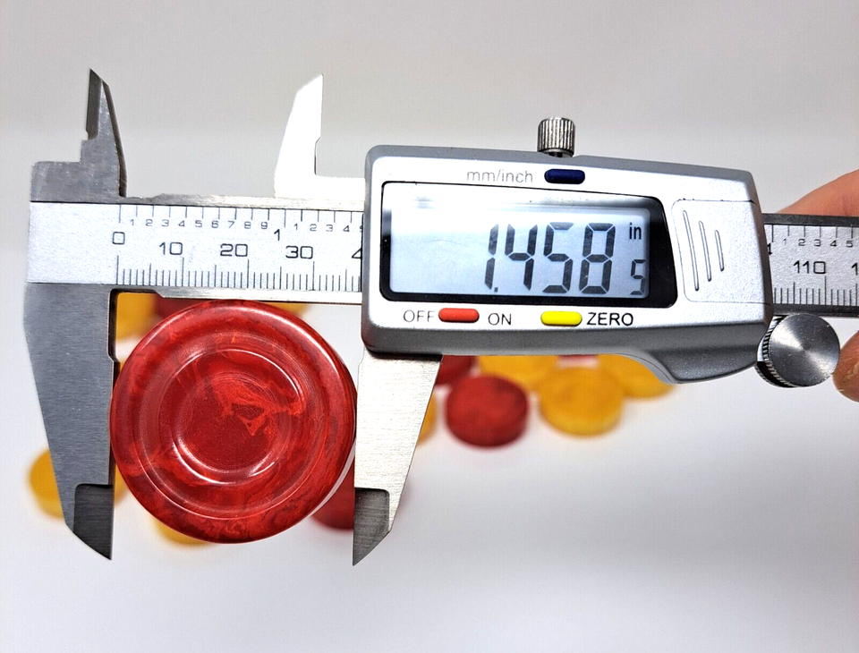 Crisloid 30 Bakelite Backgammon Butterscotch Swirl Translucent Cherry ...