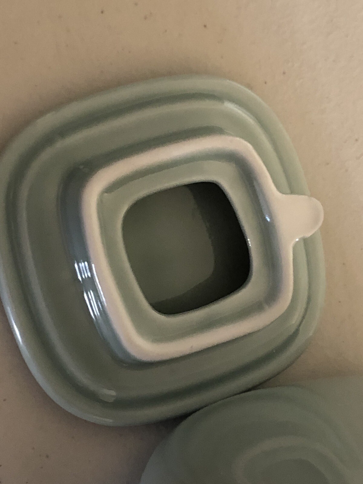 ALESSI FOR DELTA AIRLINES LIDDED TEAPOT BY KRISTINA LASSUS CELADON ...