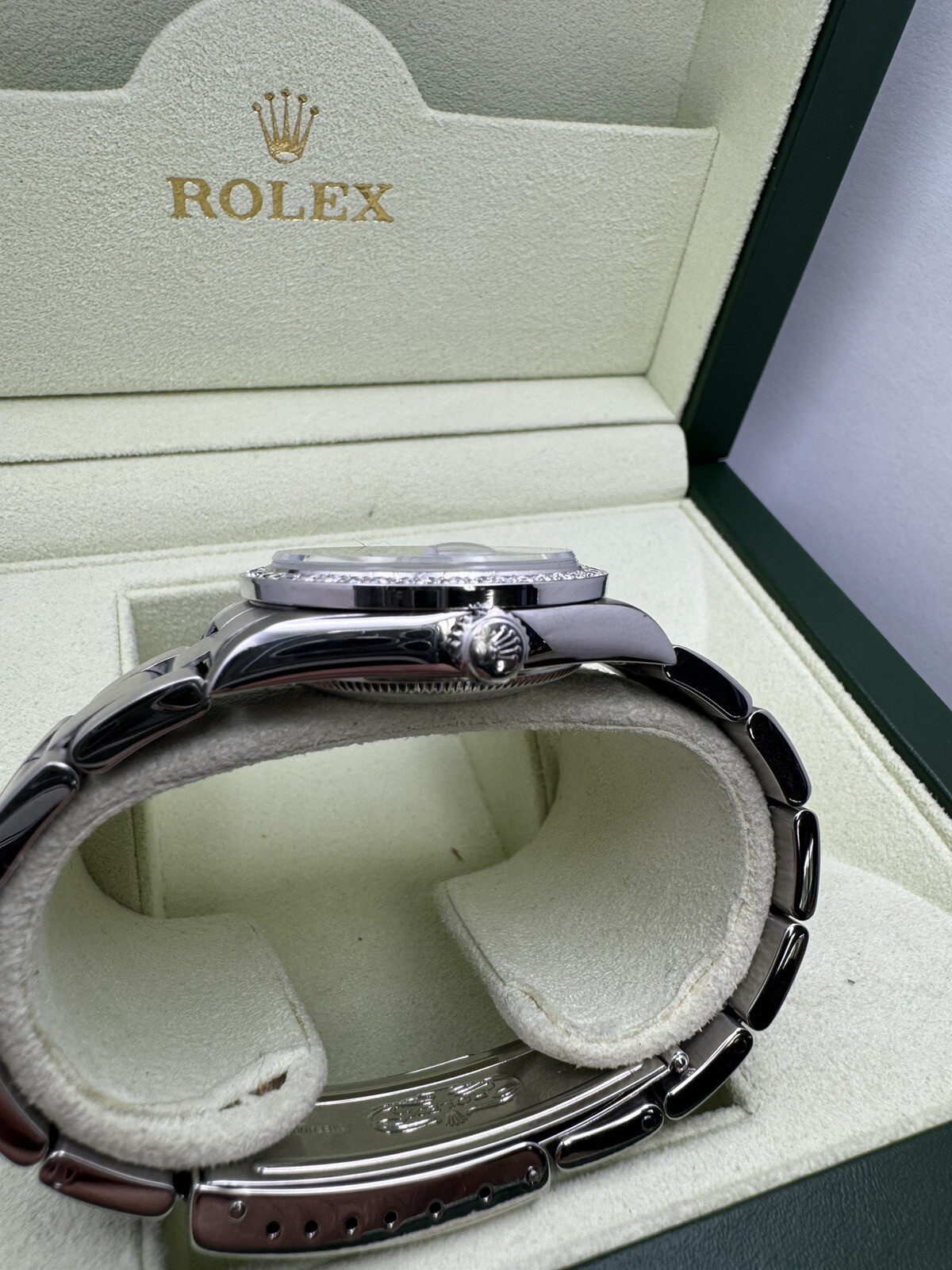 2001 Rolex 78240 Datejust Midsize 31mm Diamond MOP Dial and Bezel ...
