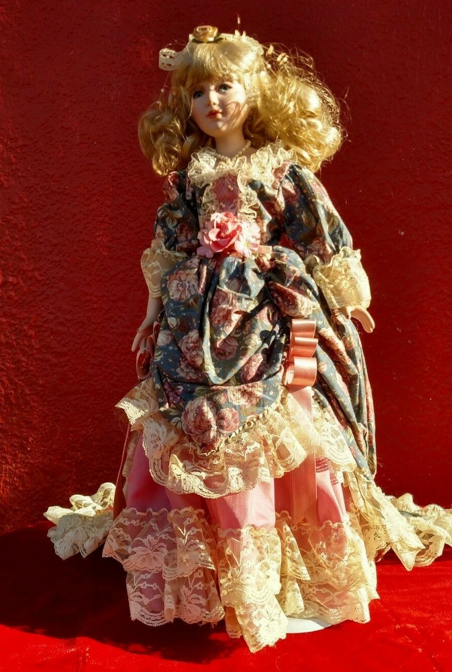Treasures Forever Adelle 23715 Porcelain Doll Tuss Hand Crafted William Tung | eBay