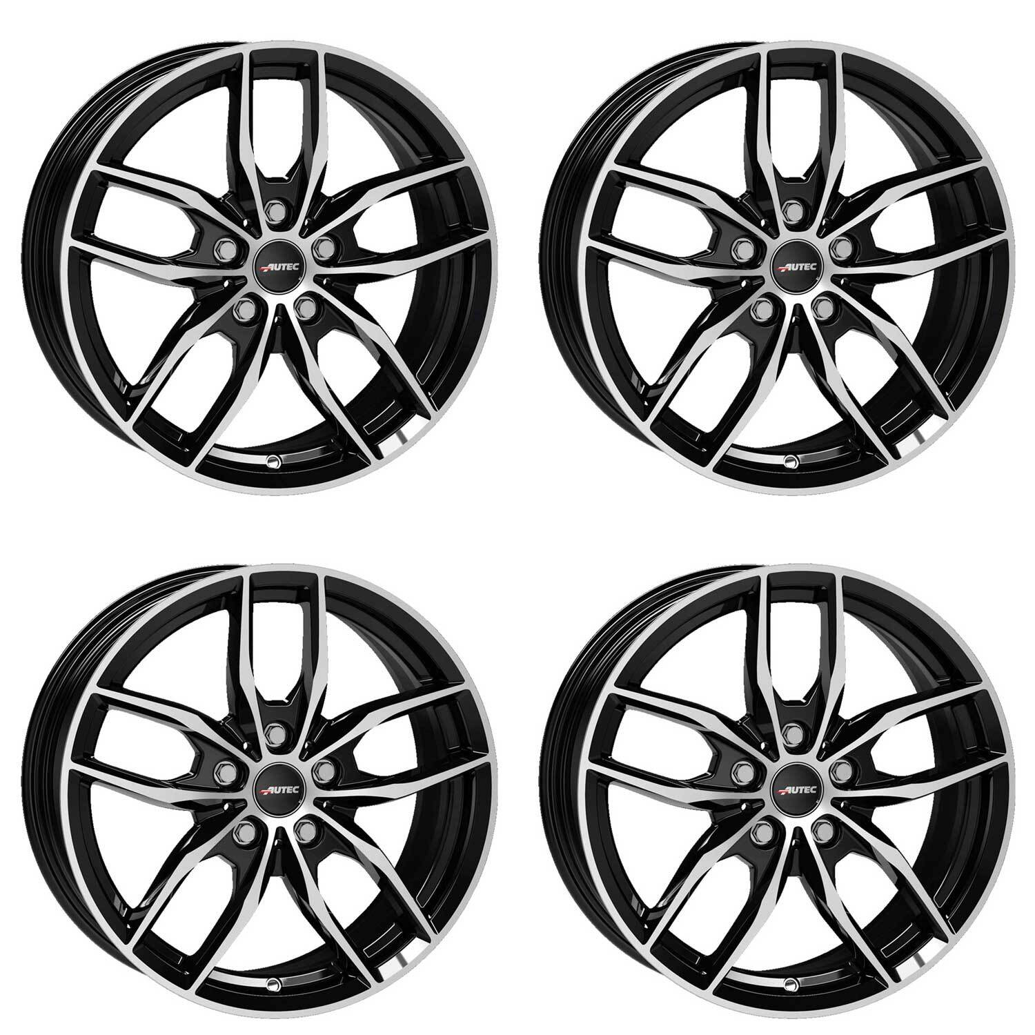 4 Autec BAVARIS wheels 7x17 5x112 SWP for Mini 3-Türer 5-Türer Cabrio ...