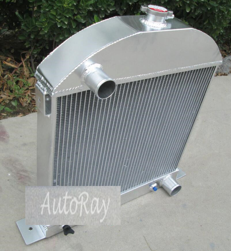 Aluminum Radiator for Ford Model A Chopped W/Chevy Engine 1928-1931 ...