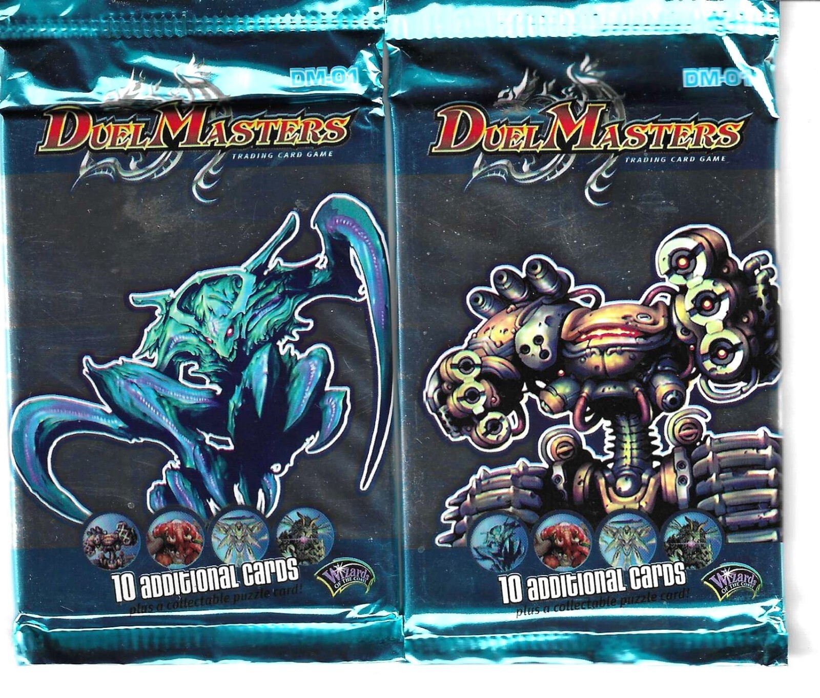 Duel Masters Base Set DM-01 10 Card Pack X2 Factory Sealed | eBay