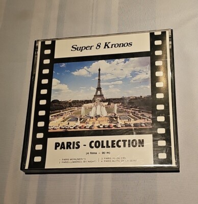 vintage Super 8mm Film Super 8 Kronos PARIS Collection Free shipping | eBay