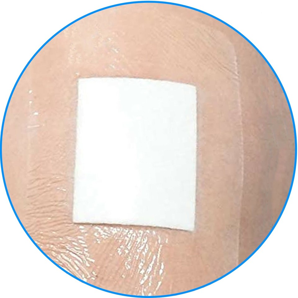GENUINE QUALICARE Waterproof Wound Dressings 8 x 6cm Adhesive Plaster ...