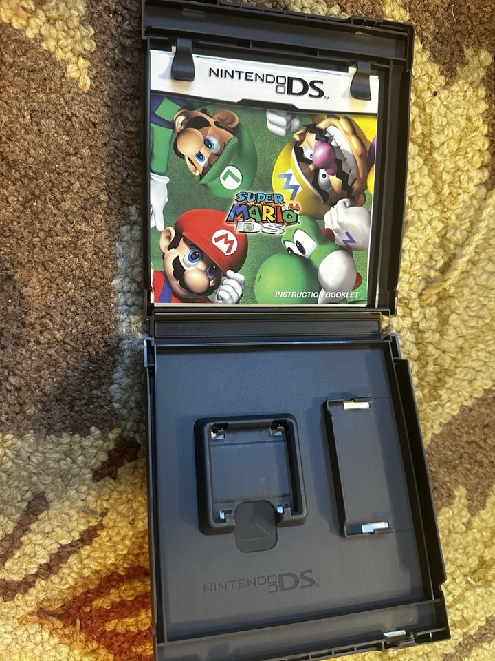Super Mario 64 DS Nintendo DS AUTHENTIC OG Case Manual Inserts ONLY | eBay