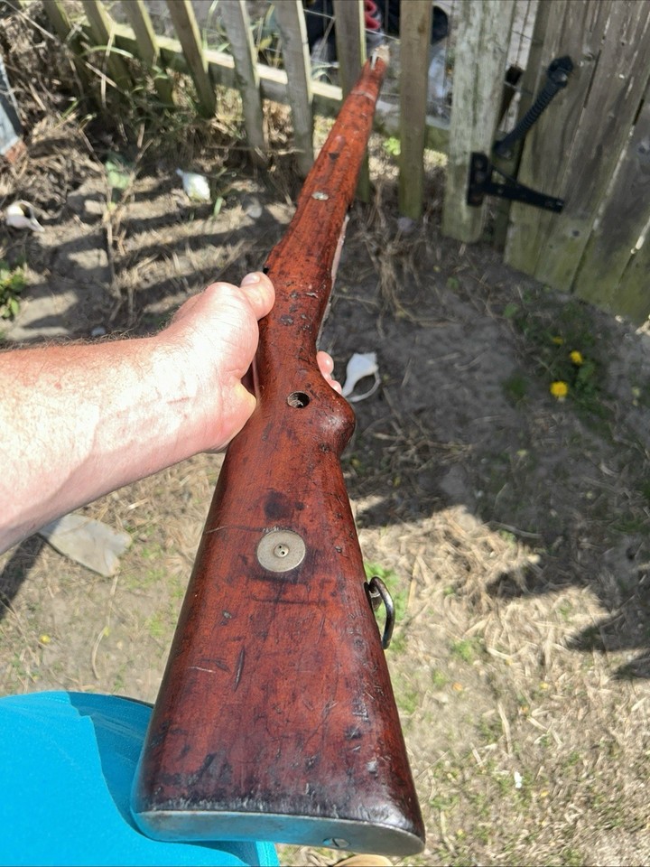 Chilean Mauser Model 1912 Star Short Rifle Wood Stock | eBay