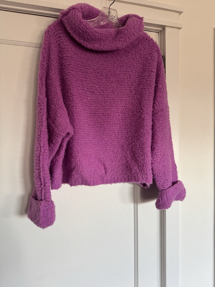 Free People Berry Sweater- Size M | eBay