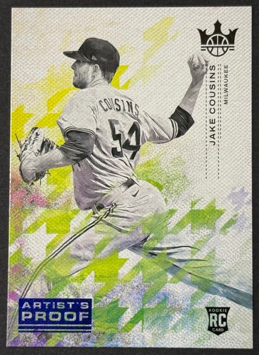 2022 Panini Baseball Diamond Kings Jake Cousins #180 RC Milwaukee ...