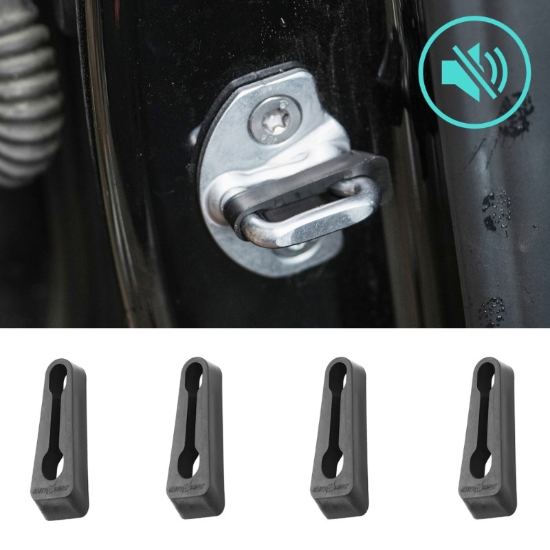 Auto Door Lock Shock Absorbers Vehicle Door Lock Buffers Rubber Pad for ...