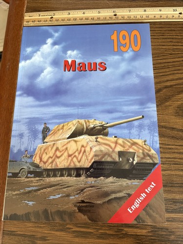 Wydawnictwo Militaria 190 Tank Power Maus English Text Porsche Type 205 ...
