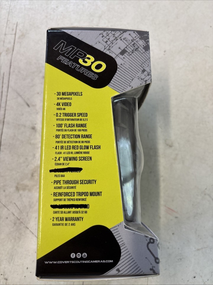 Covert Scouting Camera MP30 With Batteries & SD Card.NB 0802 | eBay