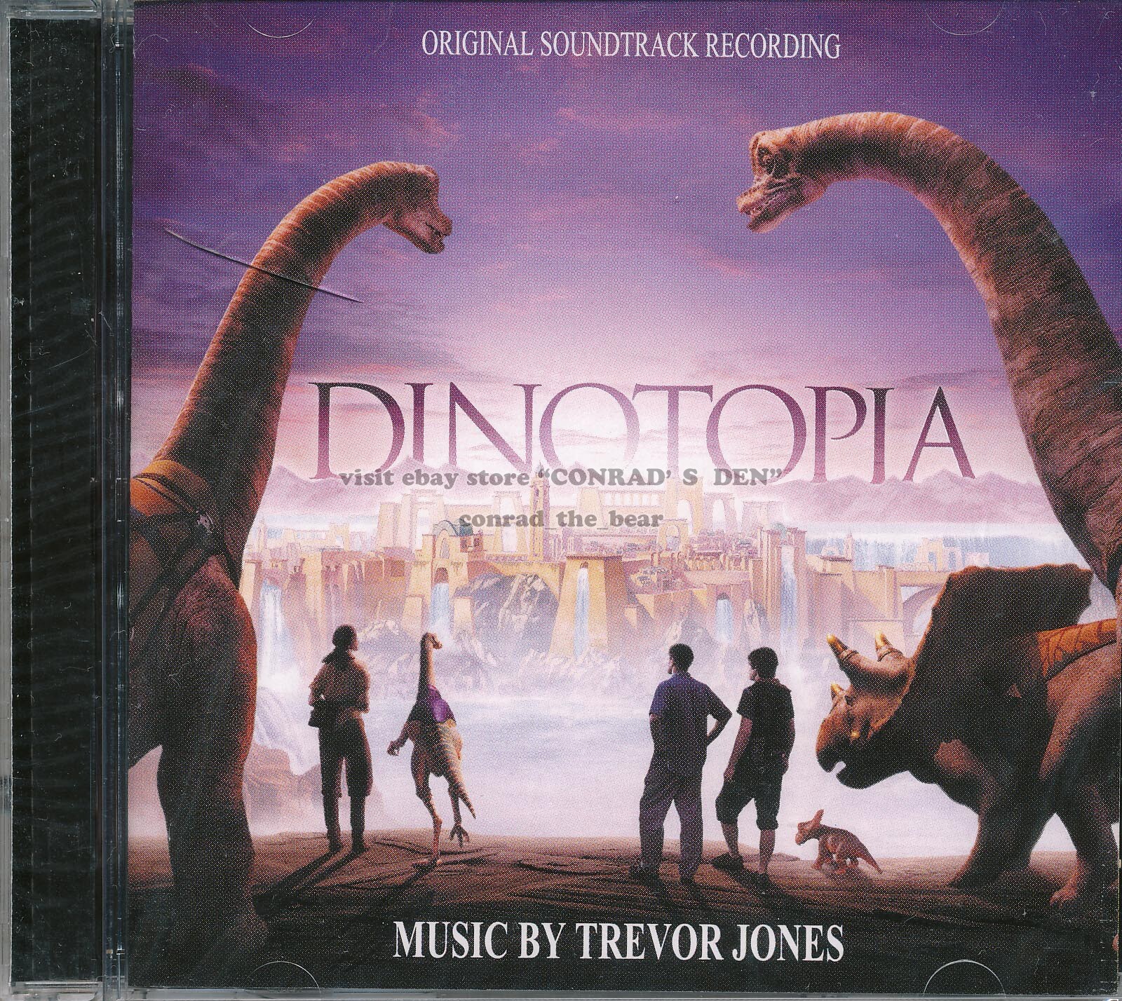 1 Cent CD Dinotopia OST - Trevor Jones 2002 OOP 12 Tracks for sale ...