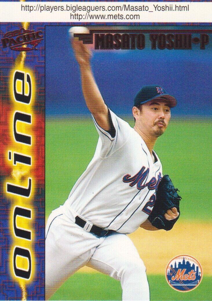 1998 Pacific Online - Masato Yoshii #493 Red (RC) for sale online | eBay