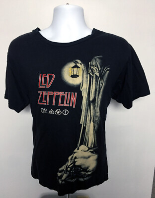 Led Zeppelin Cabala Golden Ballads Zoso The Hermit T Shirt Mens Large ...