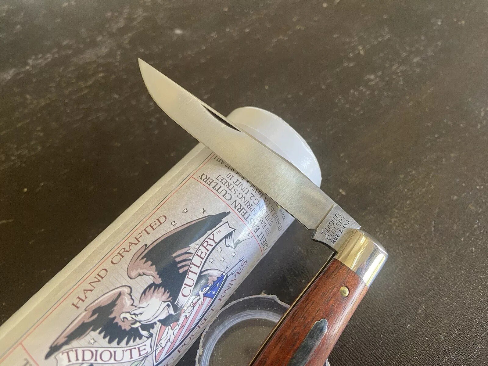 GEC knife great eastern cutlery Tidioute 488117 Bloodwood 2017 #48 1 Of ...