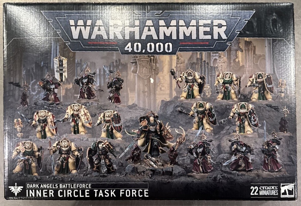 Warhammer 40K Battleforce Dark Angels Inner Circle Task Force | eBay