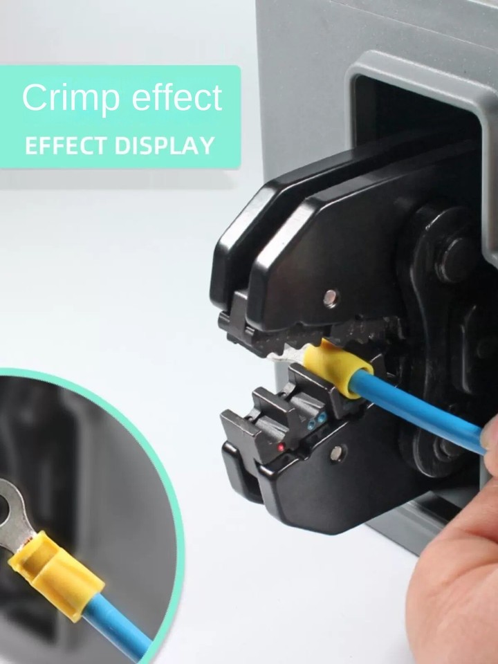 Pneumatic Terminal Crimping Machine Cold Crimping Terminal Copper Nose ...