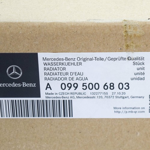 MERCEDES-BENZ GLC C253 INVERTER WATER COOLING RADIATOR A0995006803 NO🇺🇸 ...