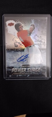 2021 Prizm Draft Picks Power Surge Prizm Auto Christian Encarnacion ...