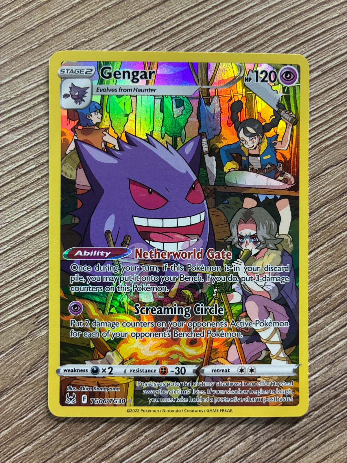 Gengar 2022 Sword & Shield: Lost Origin #TG06/TG30 Trainer Gallery ...