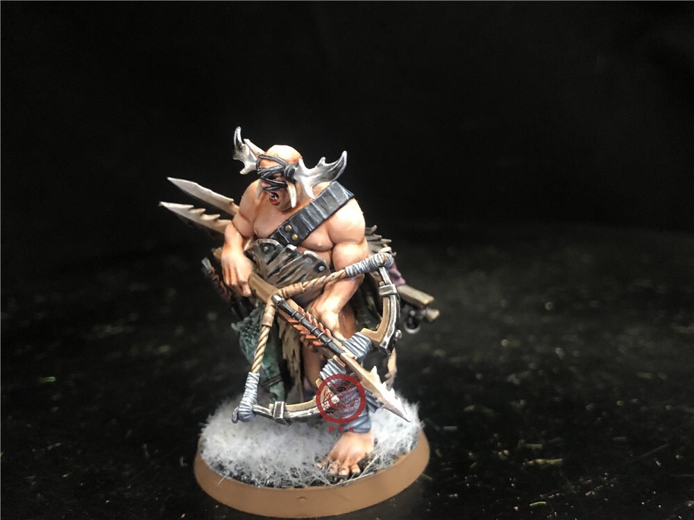 Warhammer AOS DPS painted Ogor Mawtribes Bloodpelt Hunter SK4043 | eBay