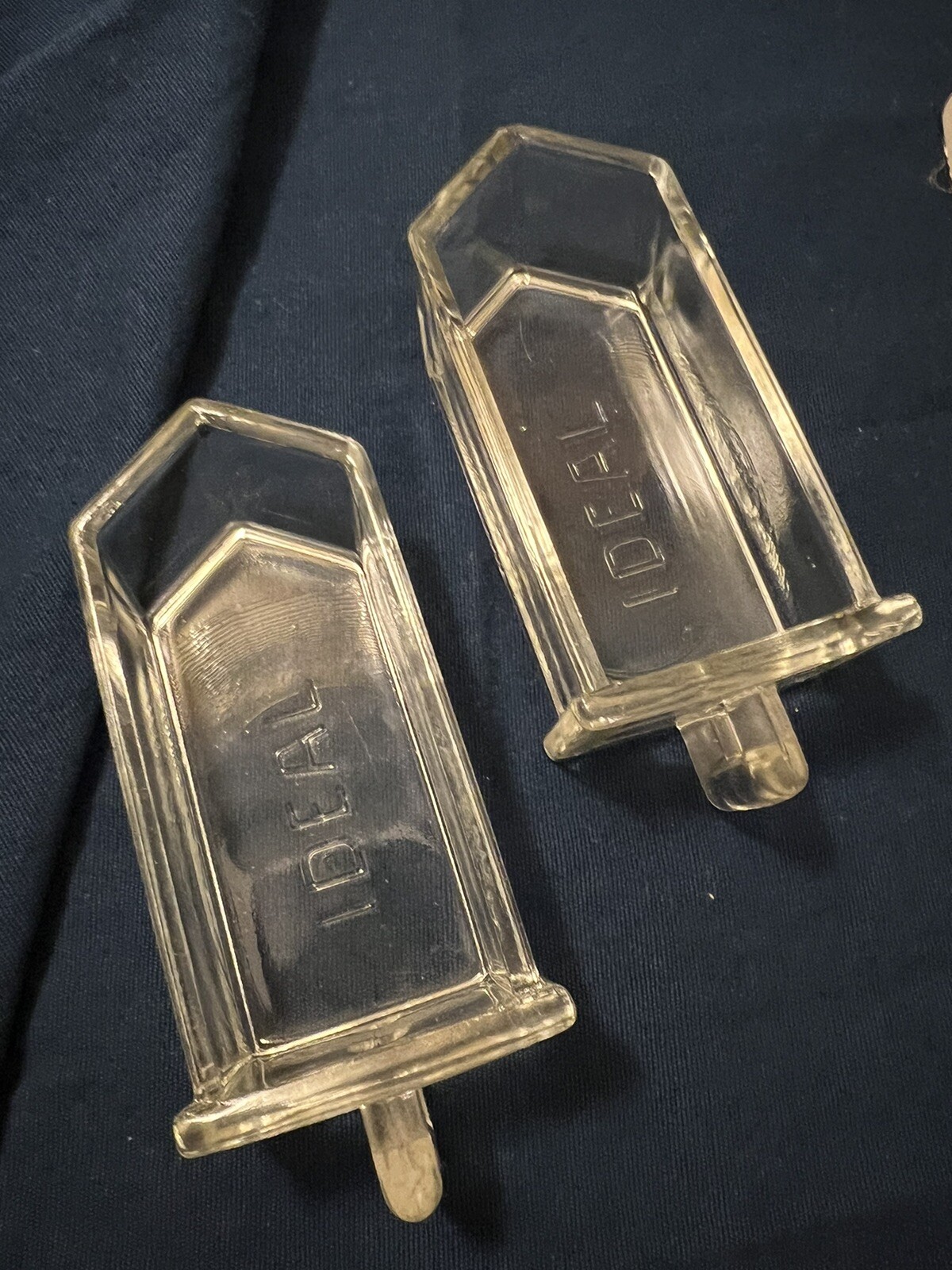 Hoosier Depression Spice Shelf With Glass Scoops and Canister | eBay