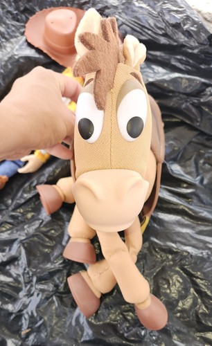 Toy Story 2 Pull String 15” Doll Toy LOT Woody Bullseye Jessie Buzz ALL ...