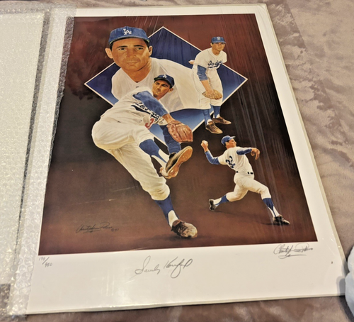 Sandy Koufax Dodgers Hand Signed / Autographed Christopher Paluso ...