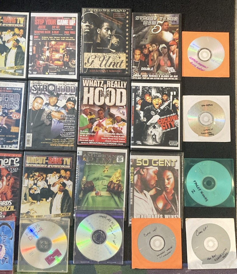 Street/Hiphop DVDs-Cocaine City 3-Come Up-Beef 2-Ghetto Fights-50-Wayne ...