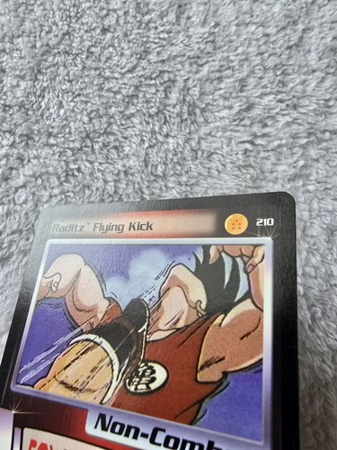 DBZ Dragon Ball Z Raditz Flying Kick 210 CCG Limited Saiyan Saga MP | eBay