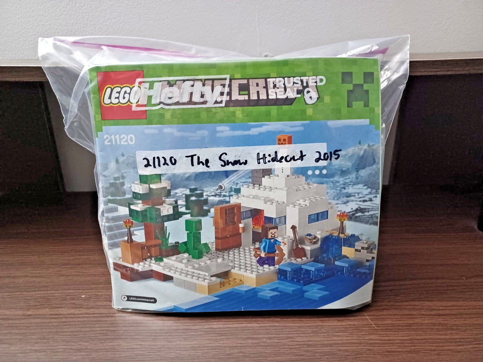 LEGO Minecraft: The Snow Hideout (21120) Complete | eBay