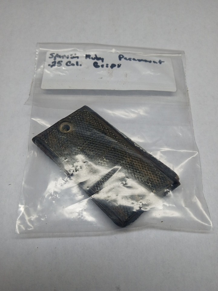 Spanish (Eibar) Ruby Paramount .25 Caliber, (Grip Panel Sets) | eBay