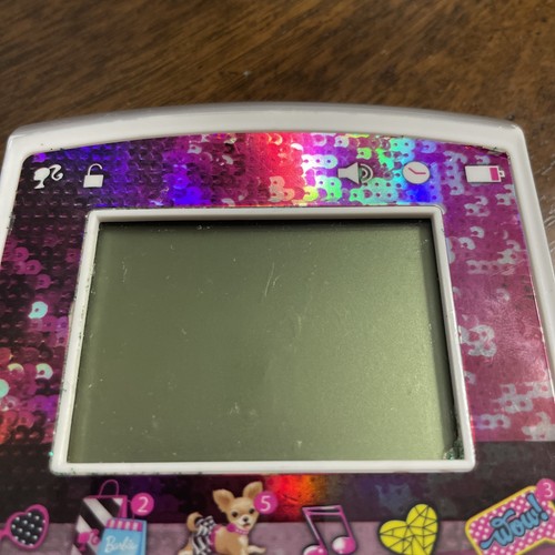 Barbie Oregon Scientific Handheld Pocket Education Learn Games HE0468 ...