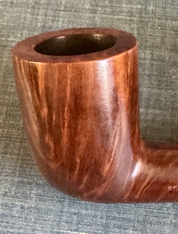 Beautiful 360 Degree Straight Grain Dublin Shaped Estate Tobacco Pipe ...