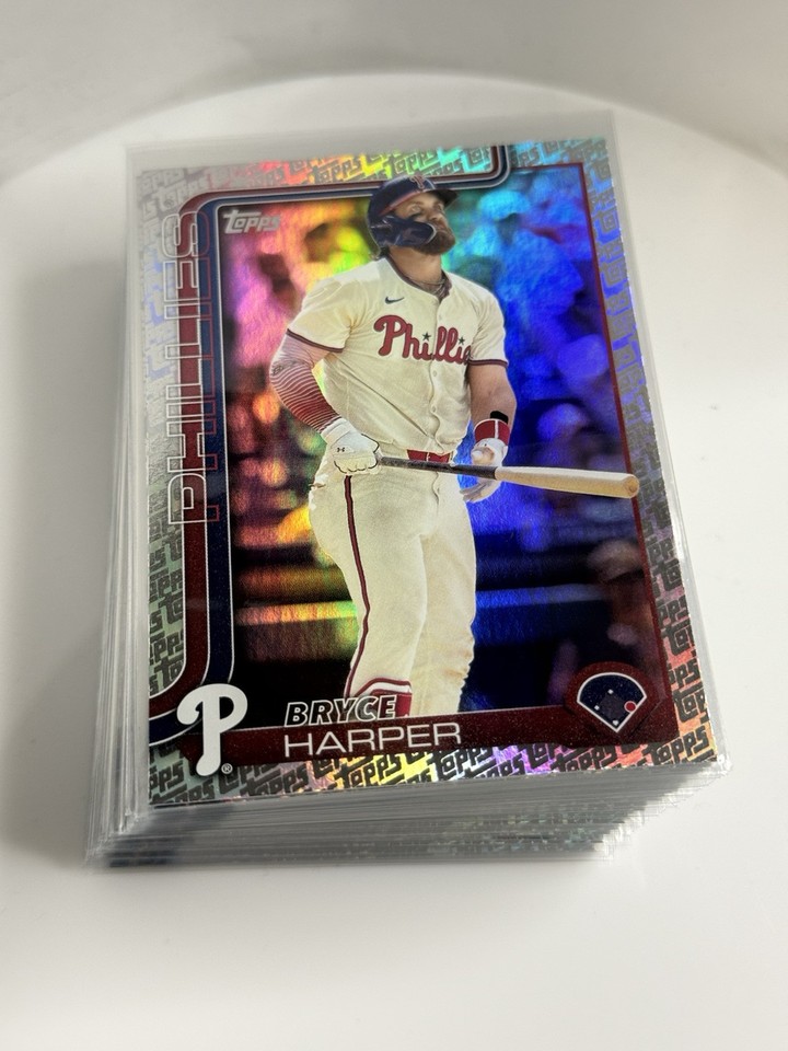 2025 Topps Series 1 Fanatics Topps Foil Boarder - Pick A Card Complete ...