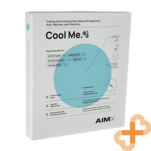 AIMX COOL ME Moisturizing Face Mask With Hyaluron Peptides And ...